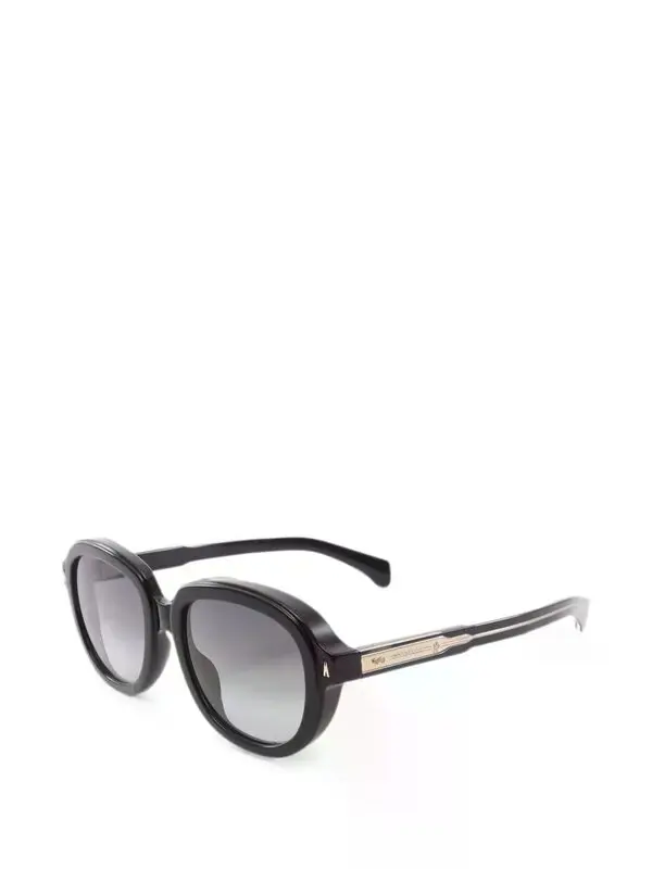 Moncler Round Frame Sunglasses - Black