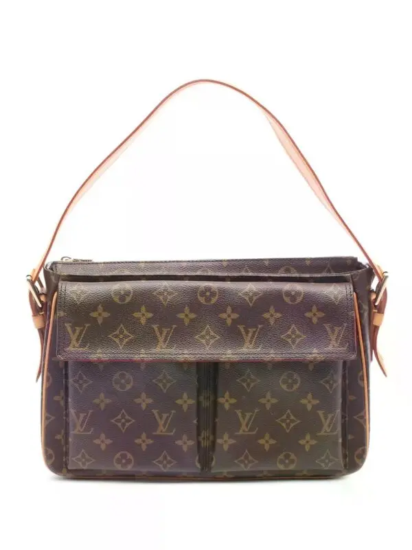 LOUIS VUITTON 2004 Vivacite Monogram Gm Tote Bag - Brown