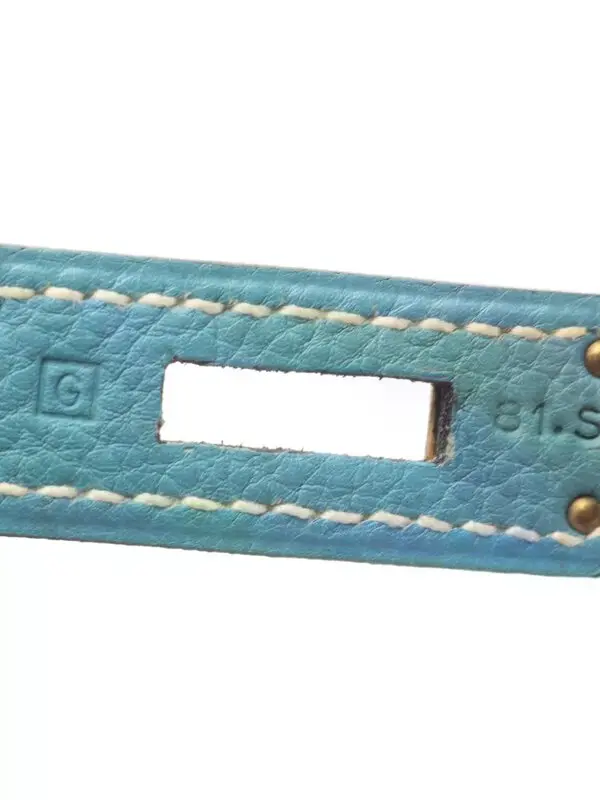 Hermès 2003 35 Birkin Tote Bag - Blue
