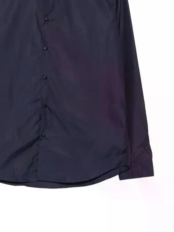 COSTUMEIN Long-sleeve Button-down Shirt - Blue