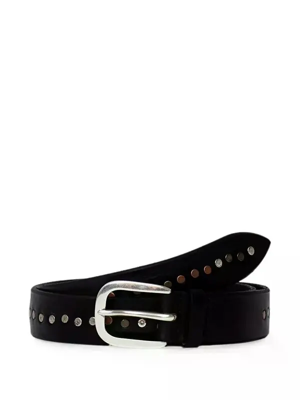 Orciani Studded Leather Belt