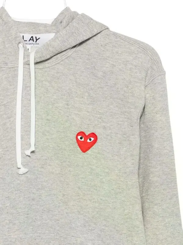 Play Comme Des Garcon Drawstring Hoddie