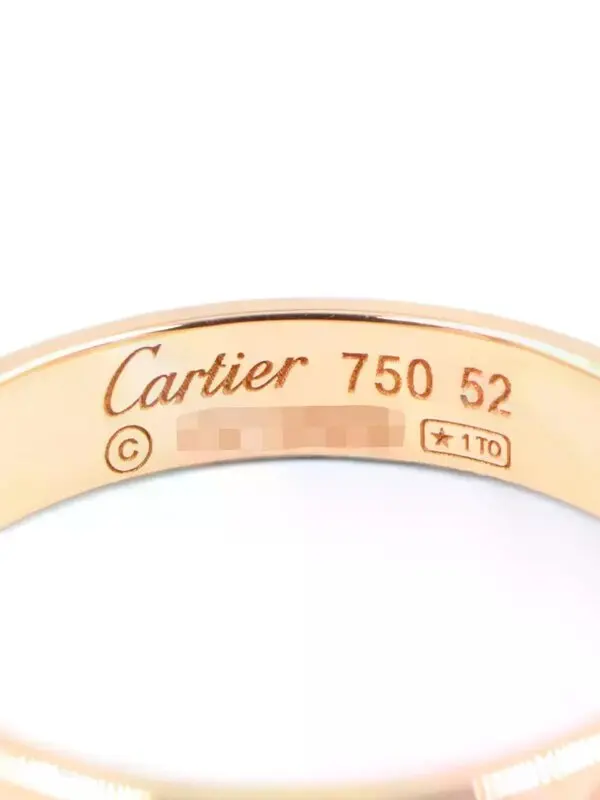 Cartier 18kt Rose Gold Love Ring