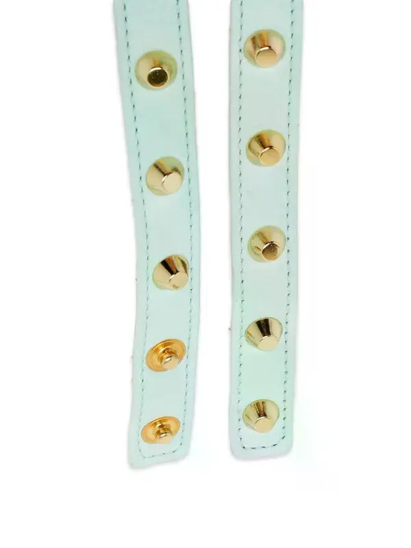 Versace Stud-embellishment Leather Belt