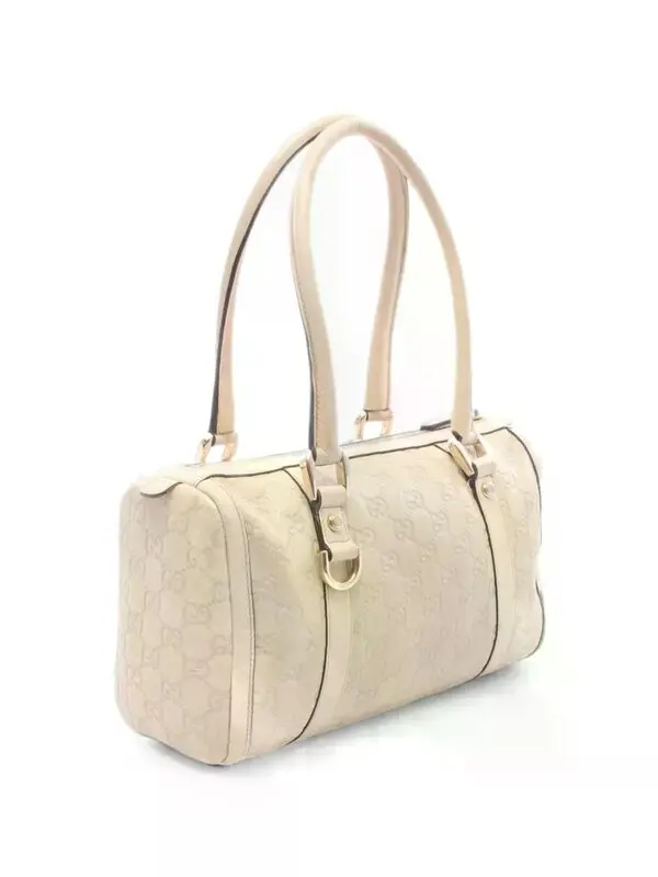 Gucci 2000s Mini Abby Ssima Handbag - Neutrals