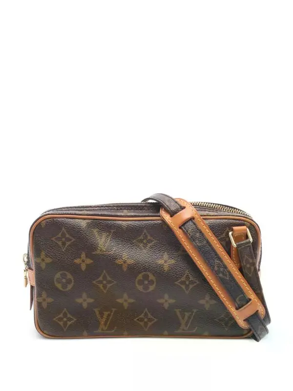 LOUIS VUITTON 1997 Marly Bandouliere Shoulder Bag - Brown