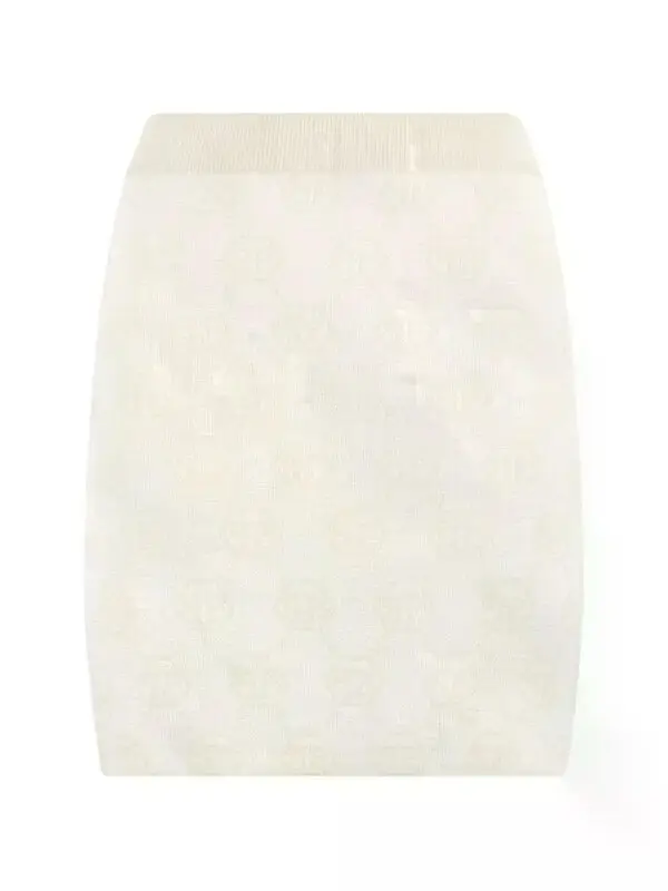 Philipp Plein Monogram Mini Skirt