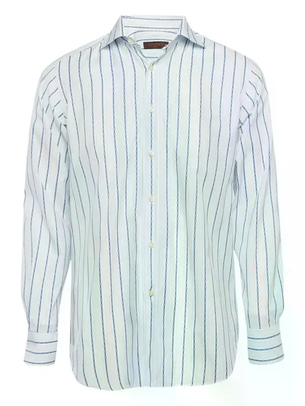 Etro Striped Cotton Shirt