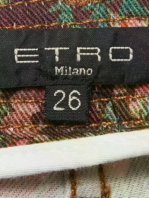 Etro Paisley-print Floral Trousers