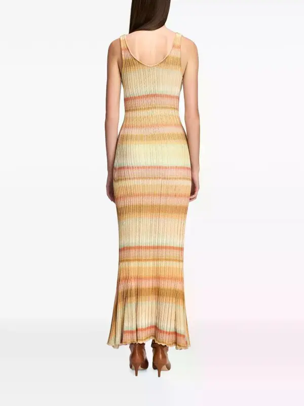 Cinq À Sept Edie Stripe-pattern Maxi Dress