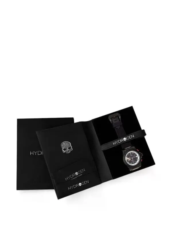 HYDROGEN Otto 40mm Skull Chronograph Watch