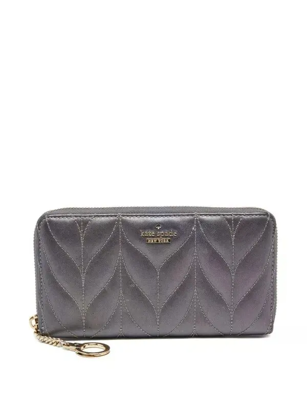 Kate Spade New York Leaf-quilted Zip-around Wallet