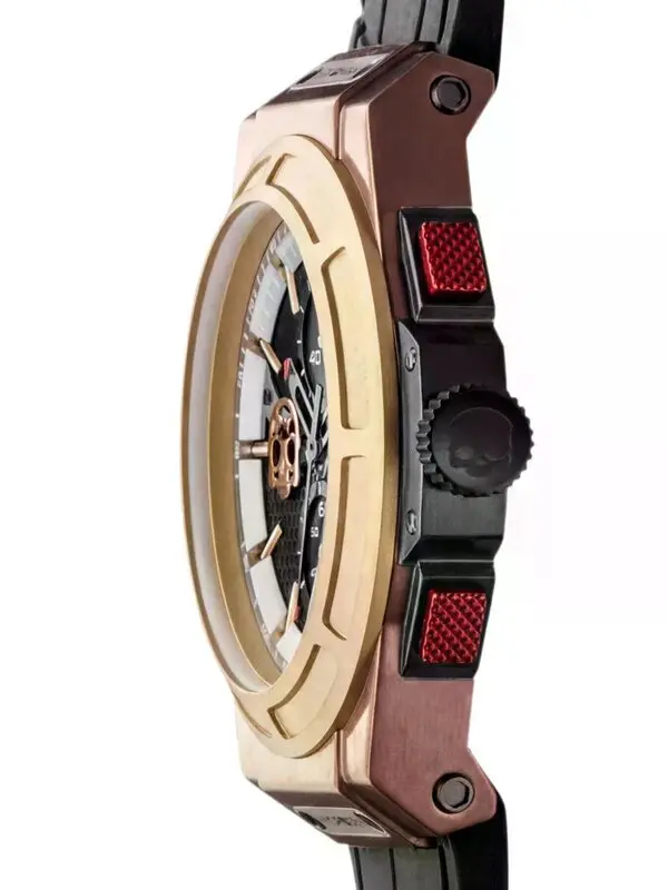 HYDROGEN Otto 44mm Chronograph Skull Watch
