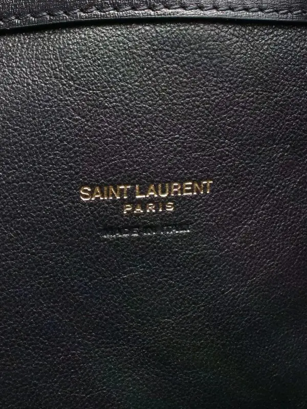 Saint Laurent 2010s Monogram Bucket Bag