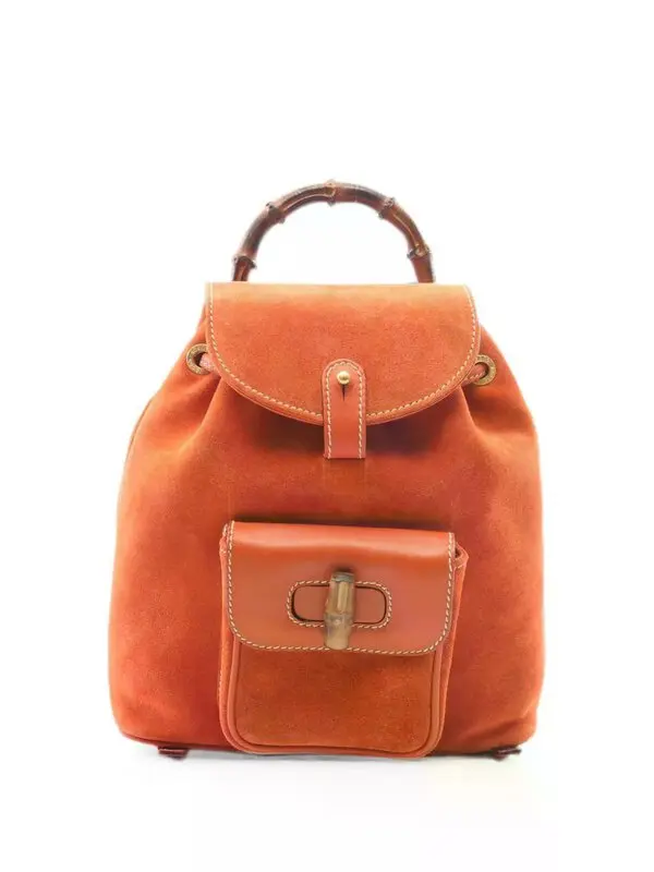 Gucci 2000s Bamboo Backpack