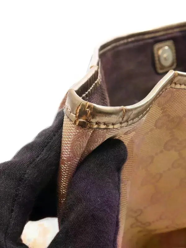 Gucci 2000s Webbing Line Tote Bag