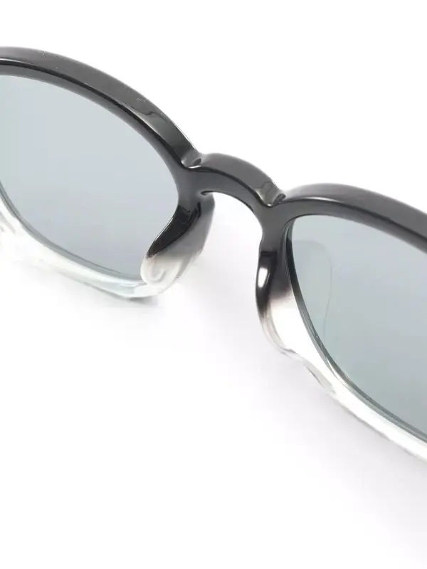 Gucci Round-frame Logo-detail Sunglasses