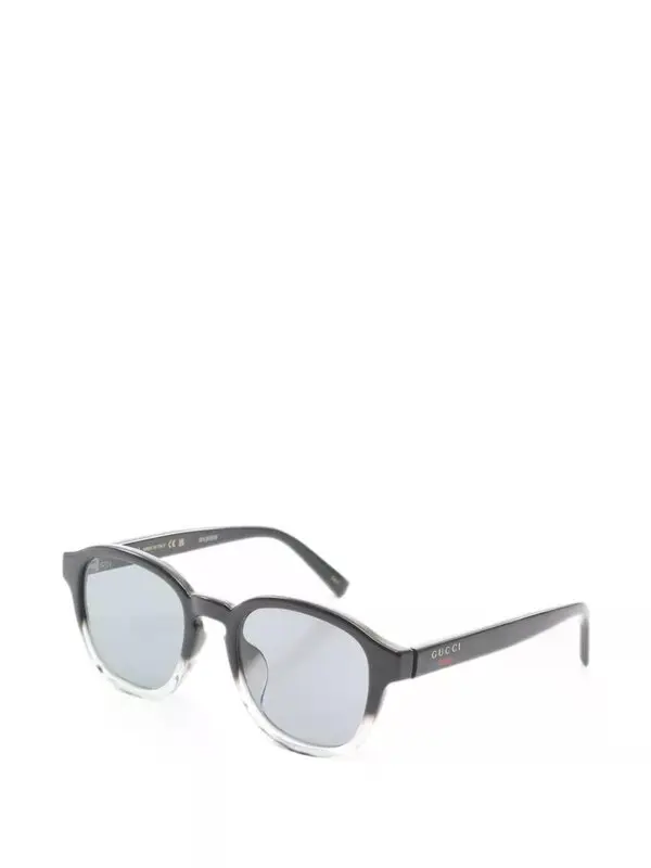 Gucci Round Frame Sunglasses - Black