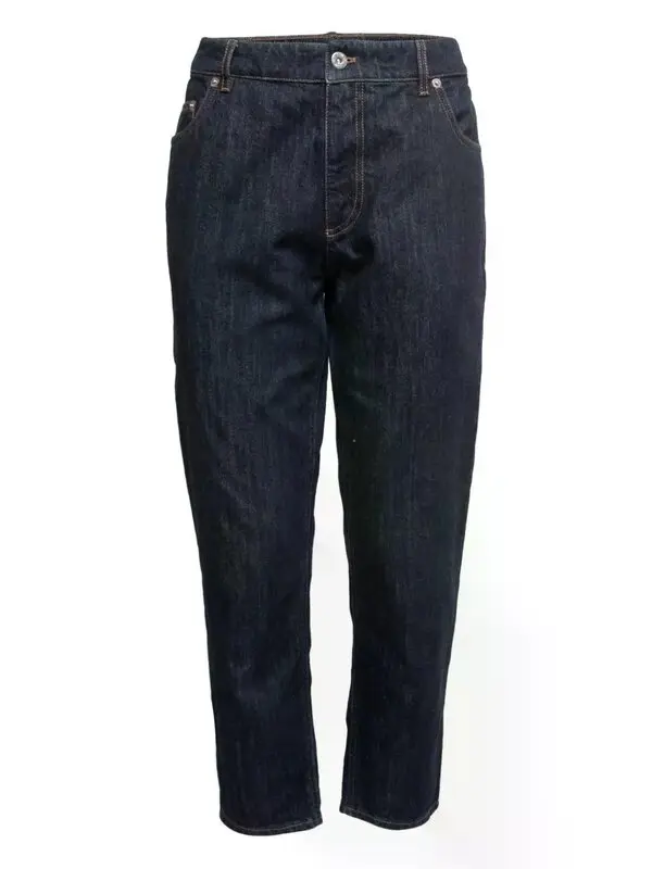 Miu Miu Patch-detail Jeans