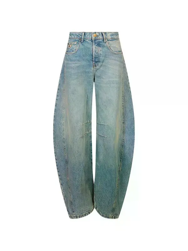 LOIS Barrel Leg Jeans With Contrast Stitching