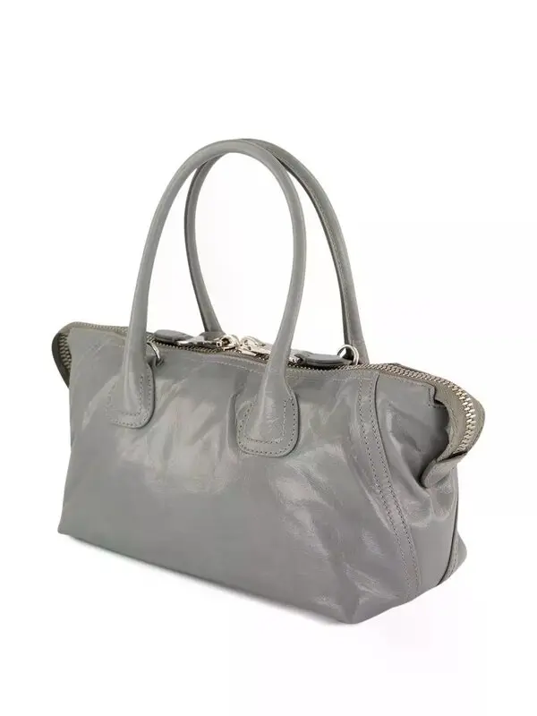Miu Miu Logo-embossed Leather Shoulder Bag