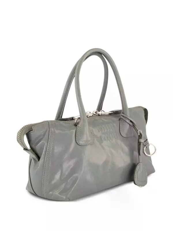 Miu Miu Logo-embossed Leather Shoulder Bag