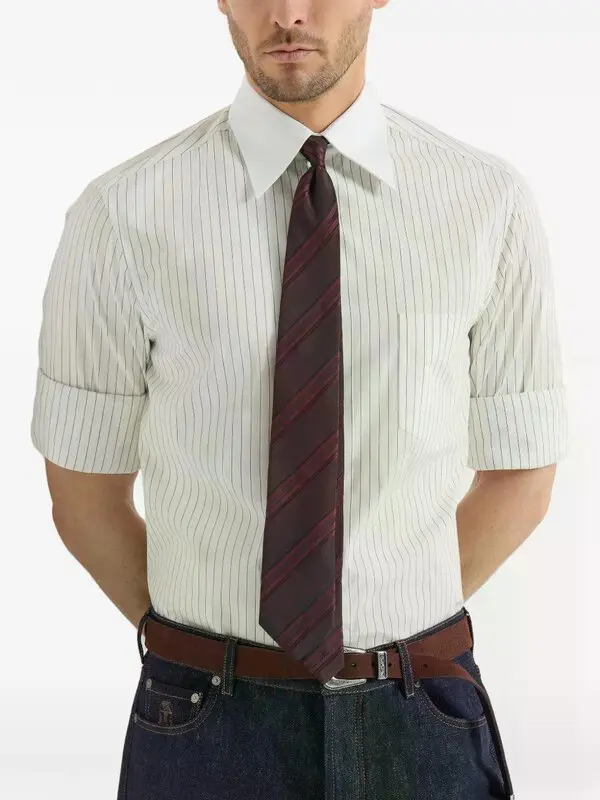 Brunello Cucinelli Striped Shirt