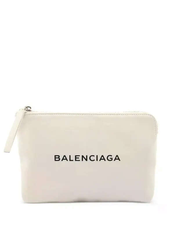 Balenciaga 2000s Everyday Pouch - Neutrals