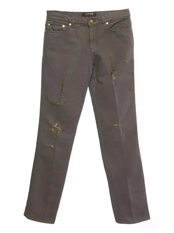 Roberto Cavalli Distressed Jeans