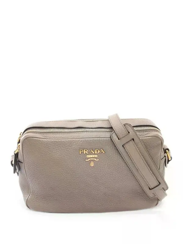 Prada 2000s Logo-plaque Shoulder Bag