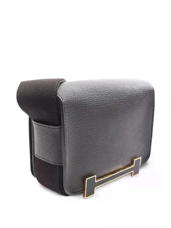 Hermès Geta Shoulder Bag - Black