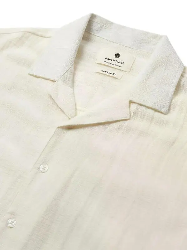 ANERKJENDT Short-sleeve Camp-collar Shirt