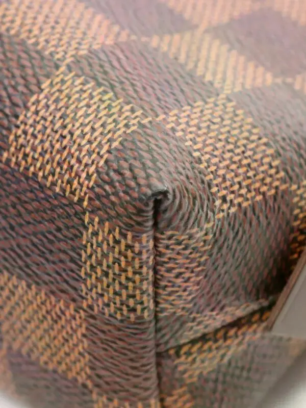 LOUIS VUITTON 2012 Damier Ebene Makeup Bag - Brown