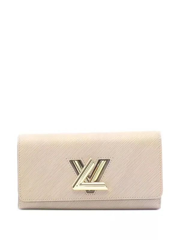 LOUIS VUITTON Twist Epi Carré Bi-fold Wallet - Neutrals