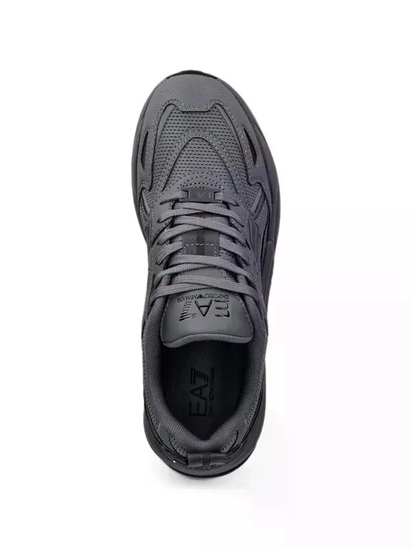 EA7 Logo-patch Panelled Sneakers