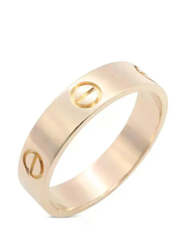 Cartier 18k Rose Gold Love Ring - Pink