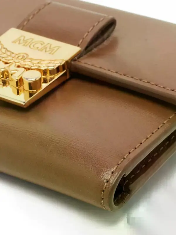 Mcm Patricia Leather Wallet