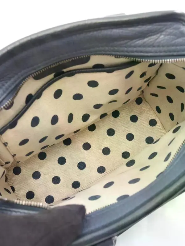 Loewe 2010s Small Cruz Leather Tote Bag
