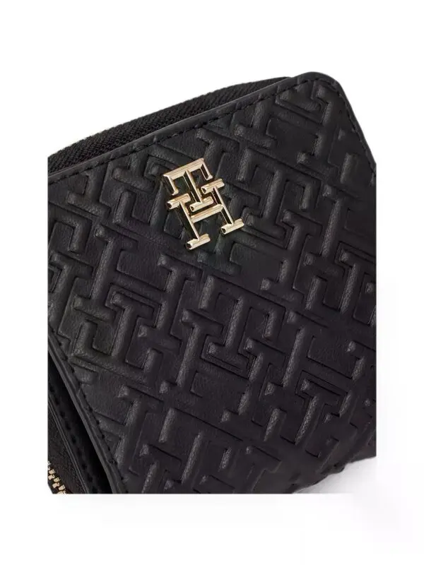 Tommy Hilfiger Monogram-embossed Zip-around Wallet