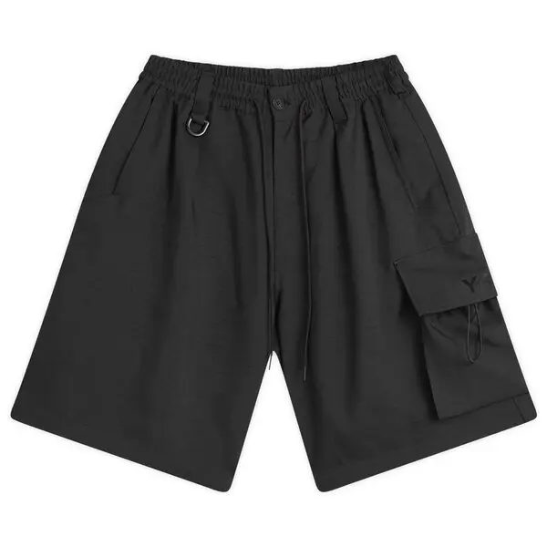 Y3 Technical Cargo Shorts - Black