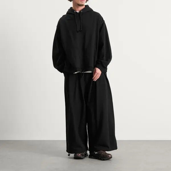 ANGLAN Double Valley Tuck Sweat Hoodie