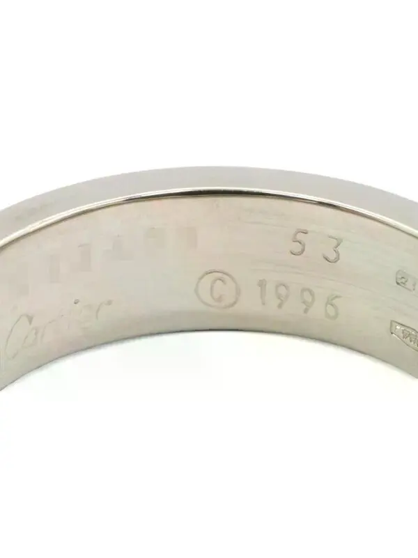Cartier 18k White Gold Love Ring