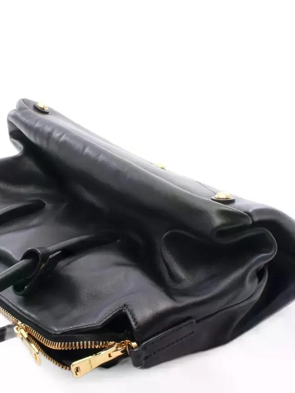 Miu Miu 2010s Leather Tote Bag