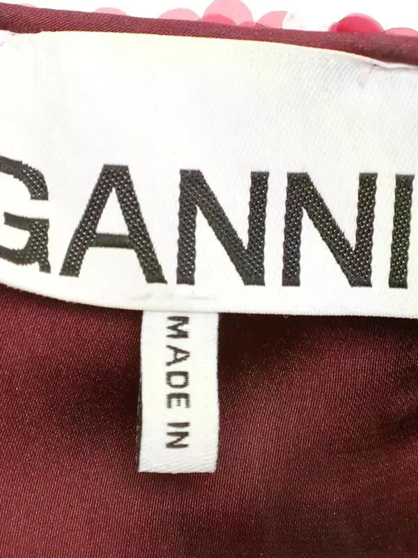 GANNI Sequinned Sleeveless Top