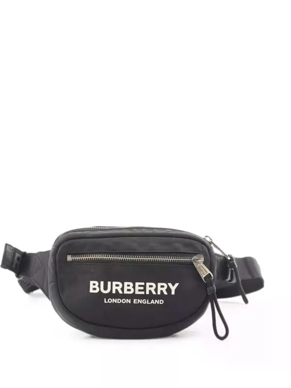 Burberry 2010s Cannon Belt Bag - Black