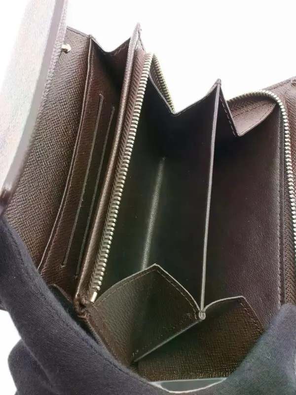 LOUIS VUITTON 2010 Damier Ebene Bi-fold Wallet