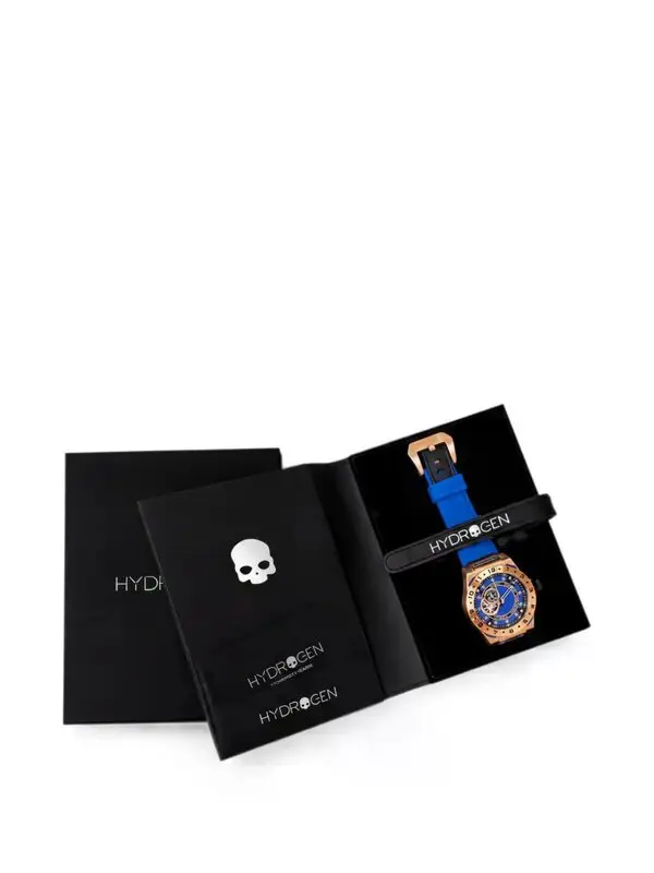 HYDROGEN Vento 44mm Skeleton Dial Watch