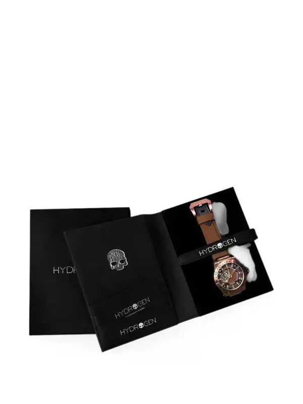 HYDROGEN Vento 44mm Skeleton Dial Watch