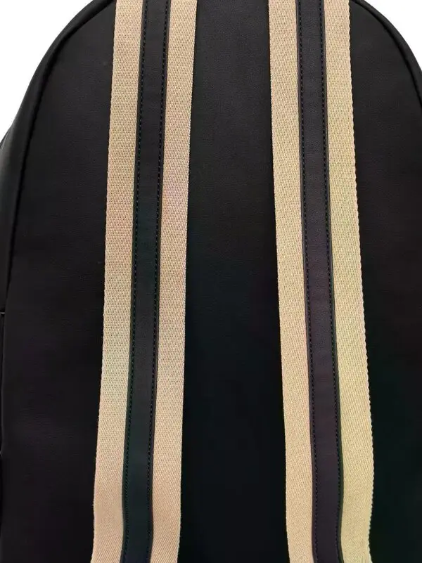 Moschino Logo-embossed Front-zip Backpack
