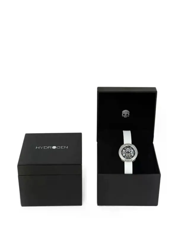 HYDROGEN Vista Numero Skull Motif Watch